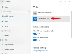 How to add and use a VPN in Windows 10 (all you need to know) - Digital ...