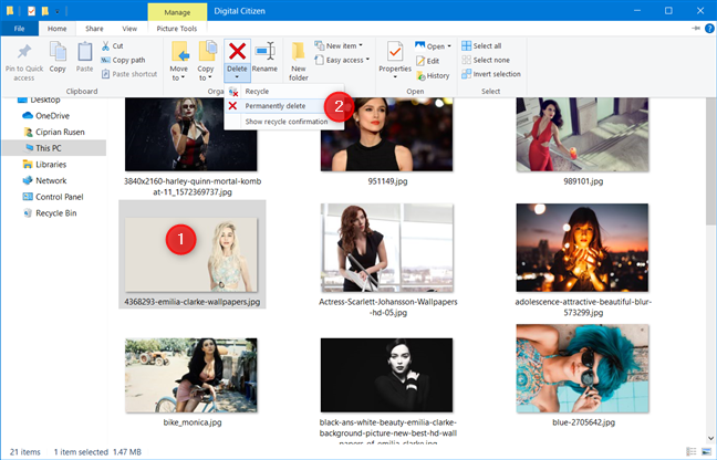 5 ways to delete files (temporarily or permanently) in Windows 10 ... 5 ways to delete files (temporarily or permanently) in Windows 10 ...