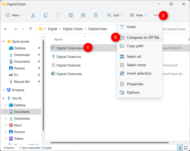 How to create a ZIP file on Windows (with built-in tools) - Digital Citizen How to create a ZIP file on Windows (with built-in tools) - Digital Citizen