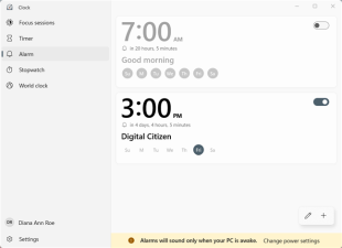 How to use alarms in Windows 10 and Windows 11 - Digital Citizen