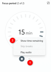 How to use Focus sessions in the Windows Clock app