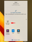 How to use Nearby sharing in Windows 11 and Windows 10