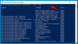 How to check scheduled tasks in Windows