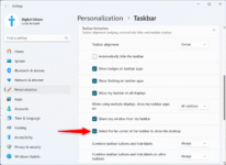 How to customize the Windows 11 taskbar