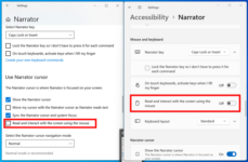 How to use and configure the Narrator, Windows’ screen reader
