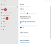 How to change the mouse and touchpad scroll direction in Windows 10