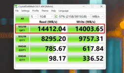 What do the CrystalDiskMark metrics mean?