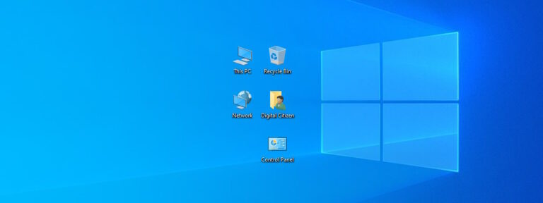 How to make desktop icons smaller (or bigger) in Windows - 4 methods