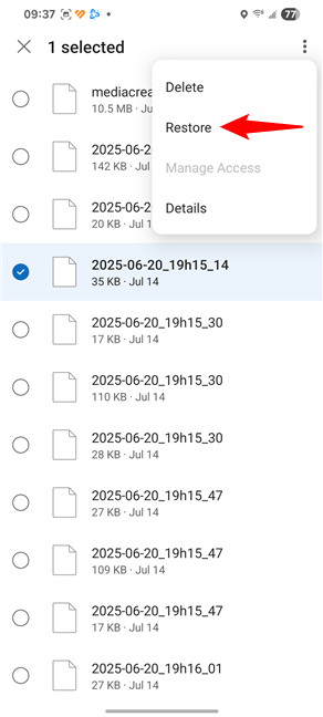 OneDrive's Recycle Bin: How to empty or recover deleted files