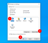 How to restore desktop icons in Windows 10
