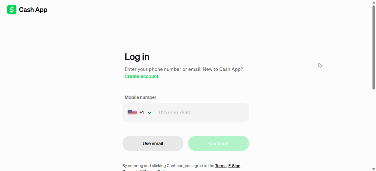 How to Log Into Cash App on Your Browser