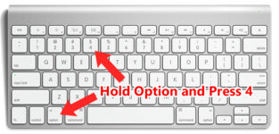 Cent Sign Shortcut: Windows, Mac, Chromebook