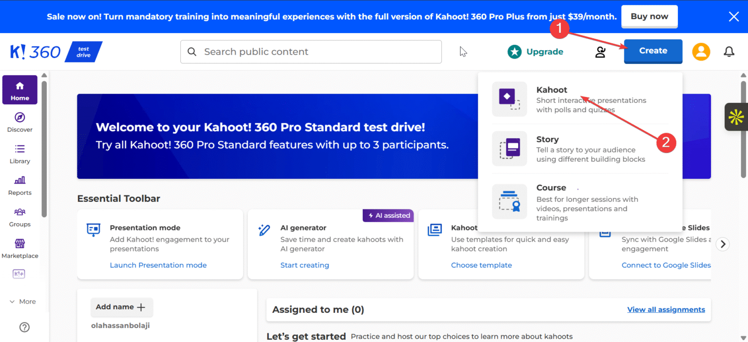 How to Create a Game on Kahoot