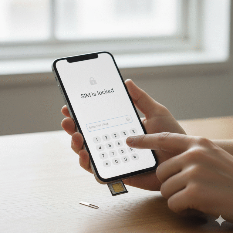 Unlocking a Locked SIM Card