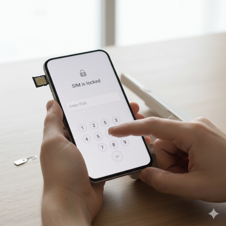 Unlocking a Locked SIM Card