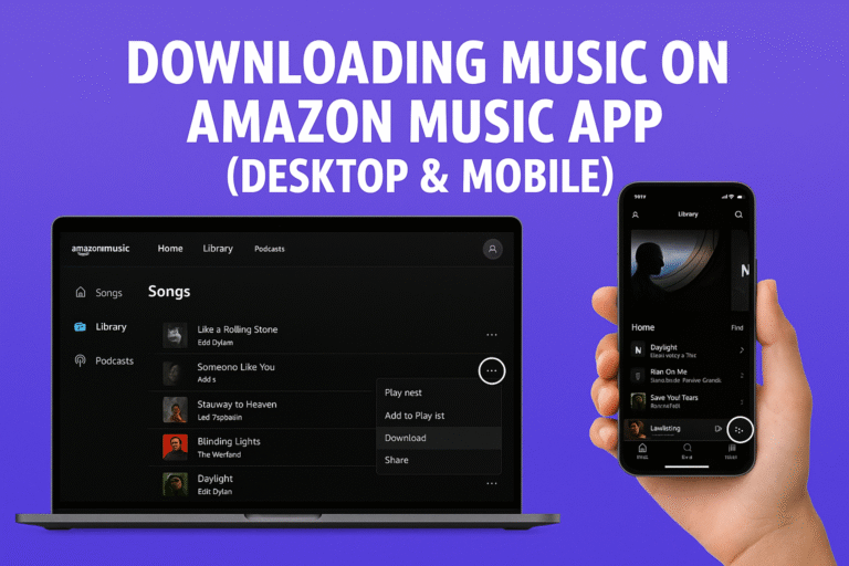How to Play Amazon Music on Alexa Echo (Quick Setup