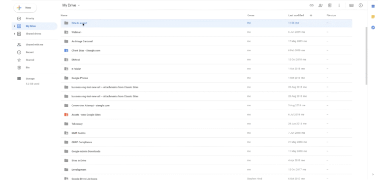 How to Download Google Site Using Google Takeout