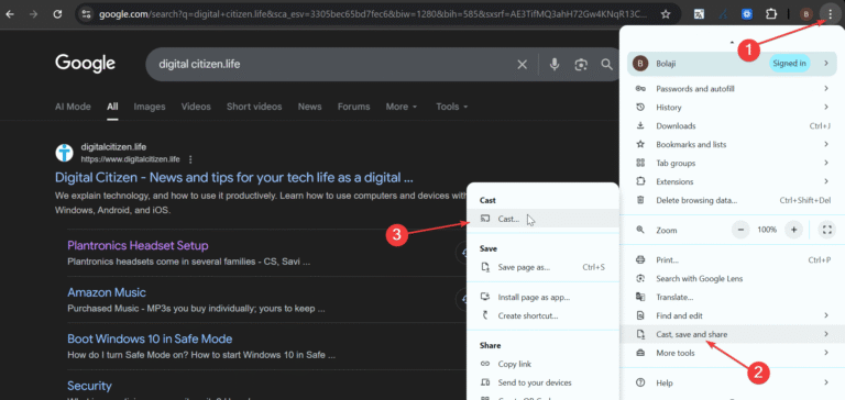 How to Cast From Laptop to TV Using Chromecast