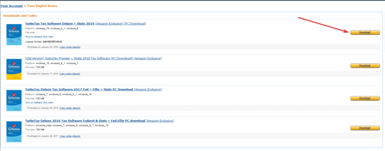 How to Download Amazon Digital Orders