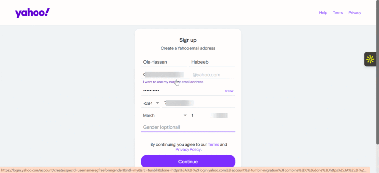 How to Create a Yahoo Email Account
