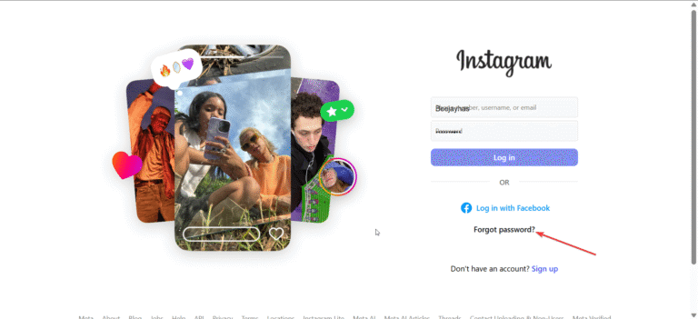 How to Find your Instagram Password
