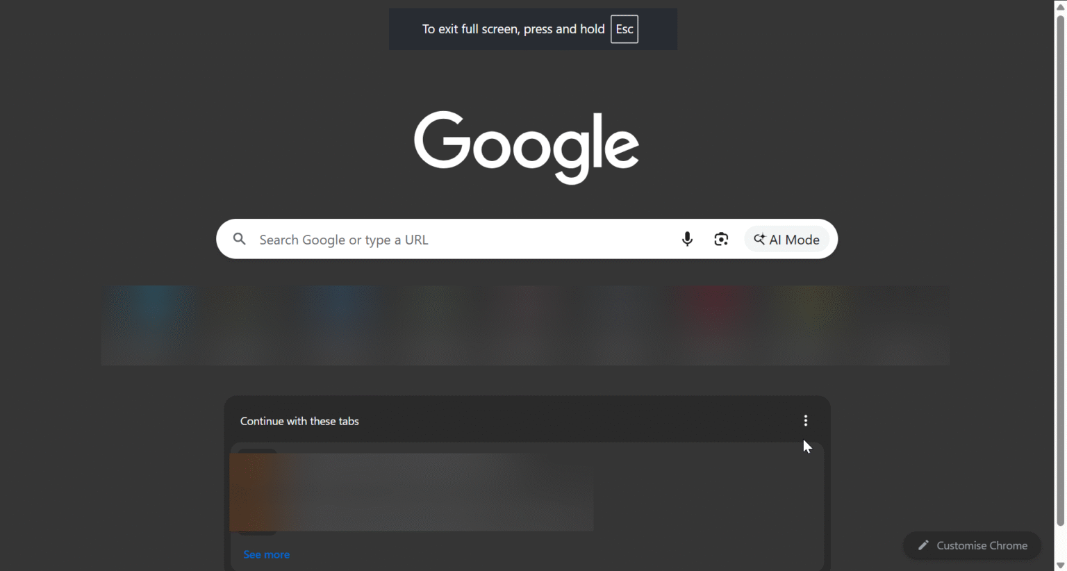 How to Show Google Toolbar in Chrome