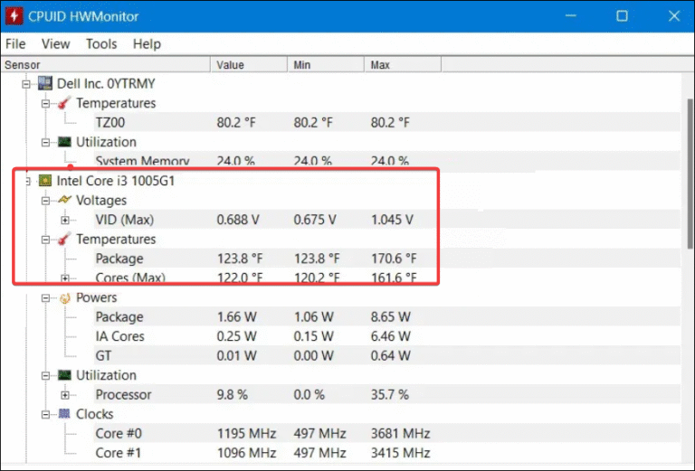 How to See CPU Temp on Windows 10