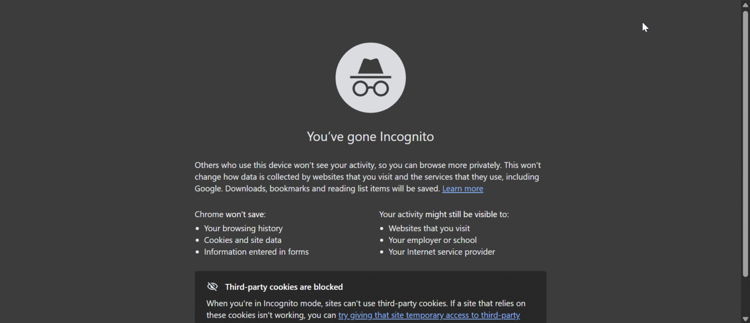 How to Open Chrome in Incognito Mode