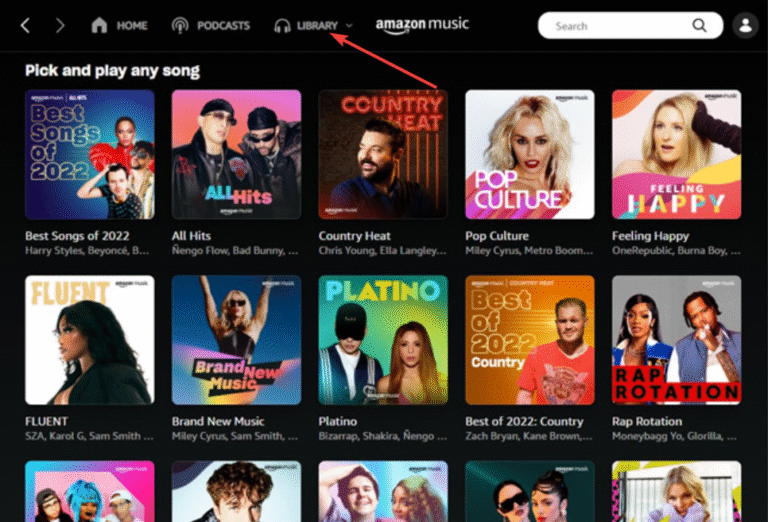 How to Find My Playlist on Amazon Music