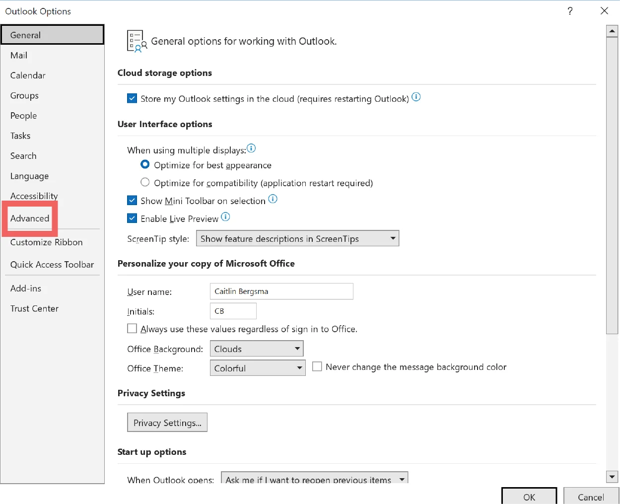 Change Outlook 365 Default Browser On Windows