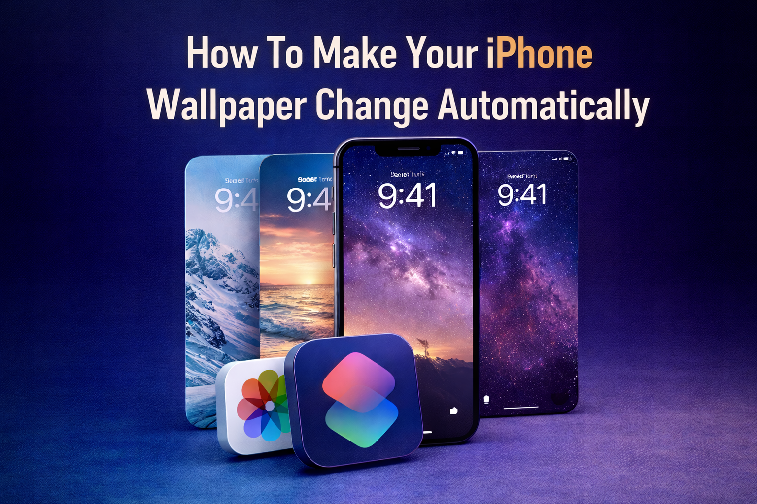 How To Make Your iPhone Wallpaper Change Automatically