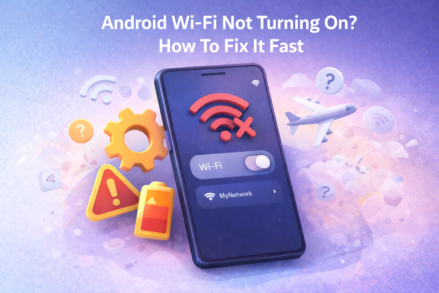 Wi-Fi Not Turning On On Android? Proven Fixes That Work