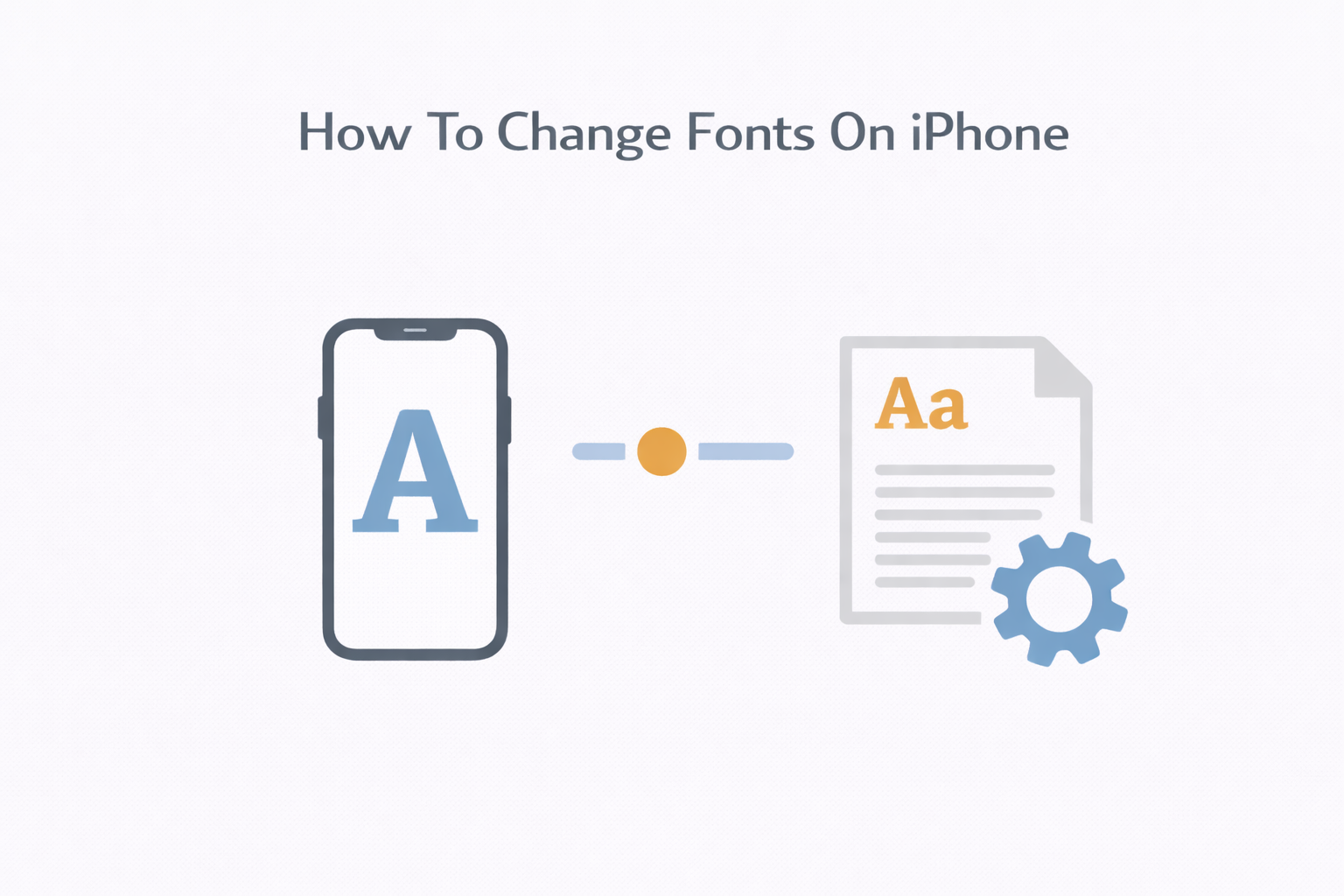 How To Change Fonts On iPhone Without Jailbreaking
