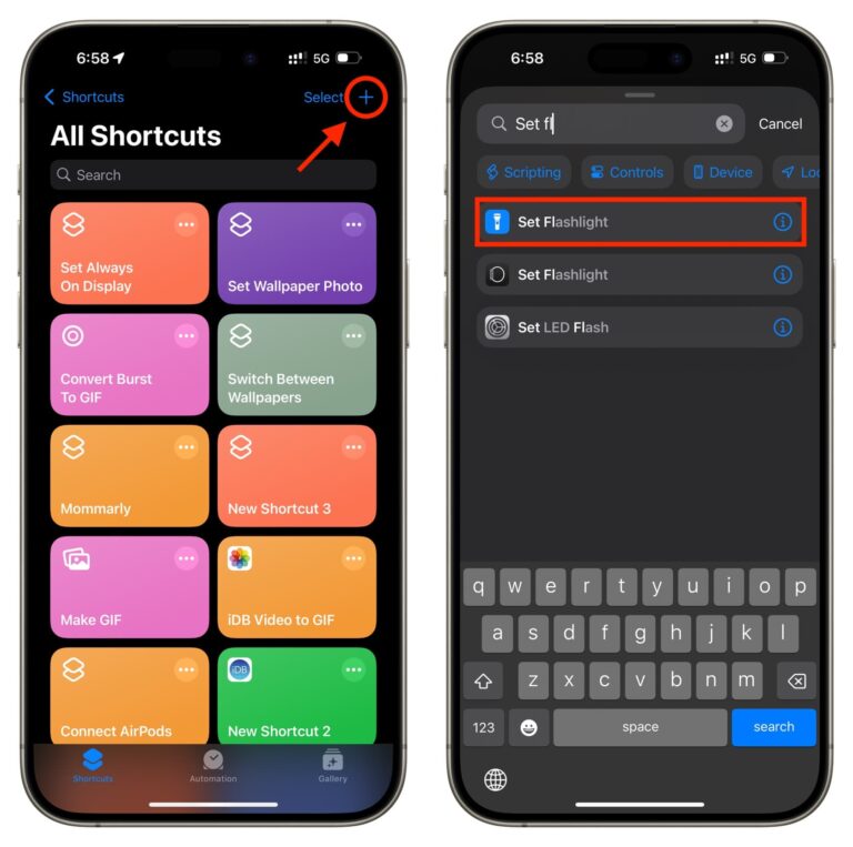 How To Add An iPhone Flashlight Button To The Home Screen
