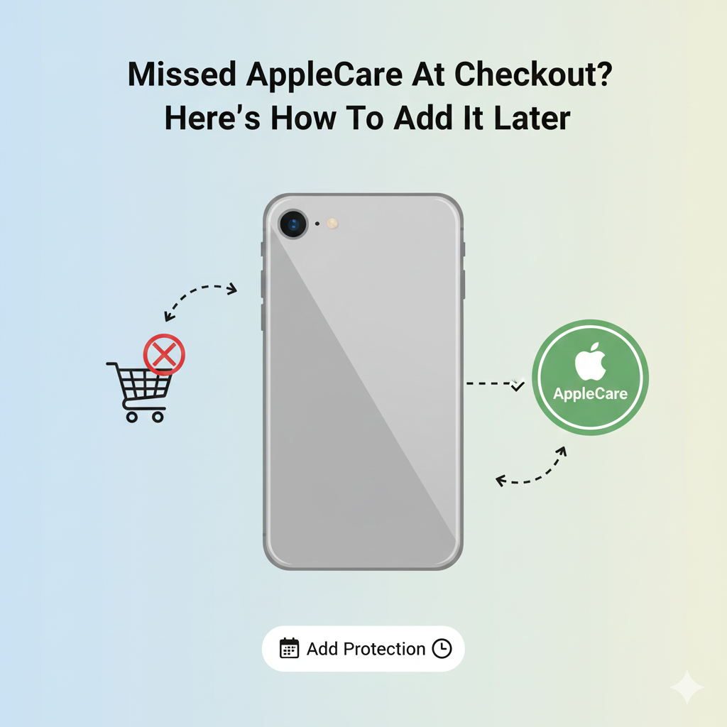 Missed AppleCare At Checkout? Here’s How To Add It Later