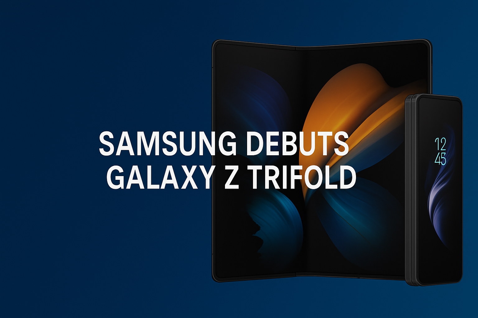 Samsung Debuts Galaxy Z TriFold With Dual-Hinge Design and 10-Inch Display