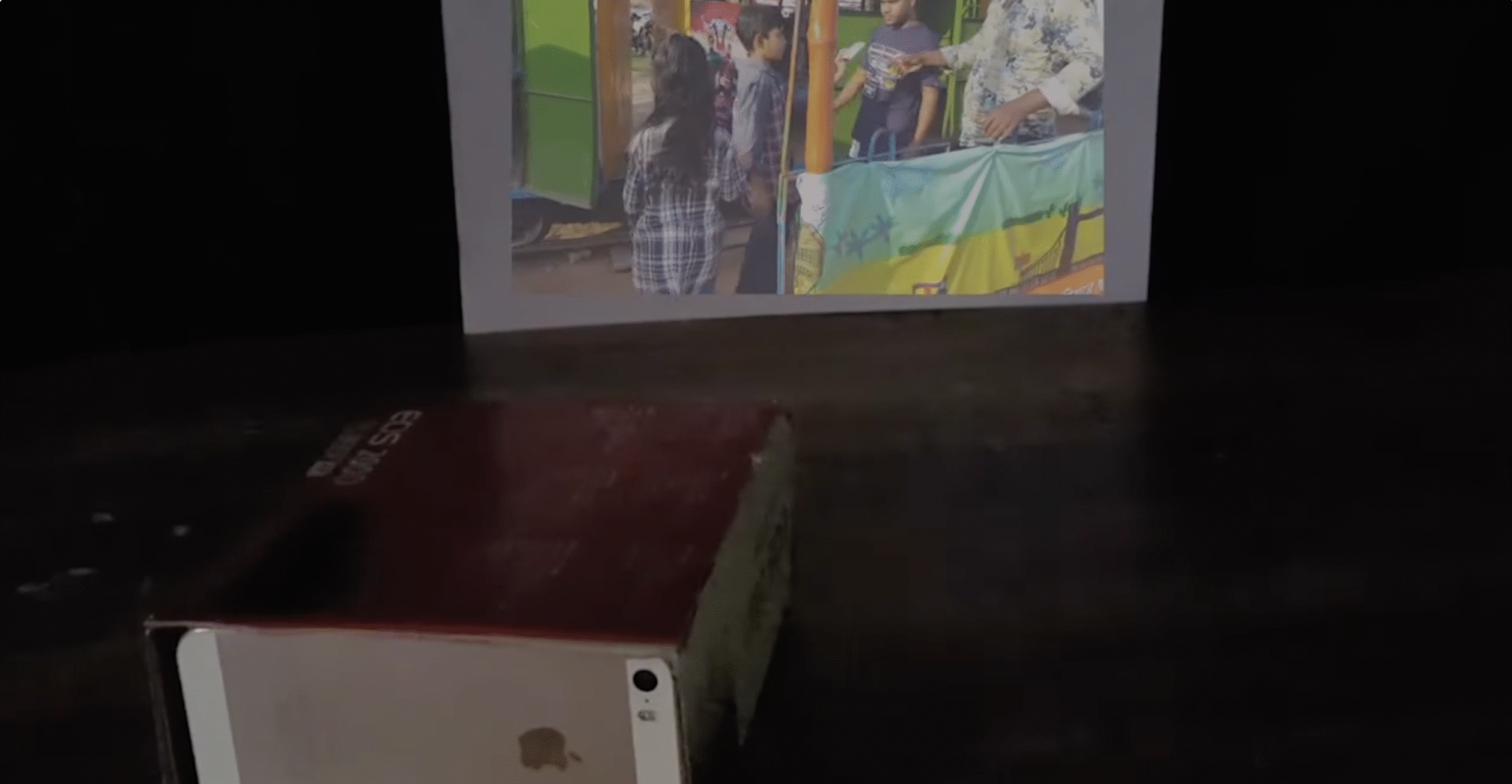 How To Build A DIY Smartphone Projector Without A Lens