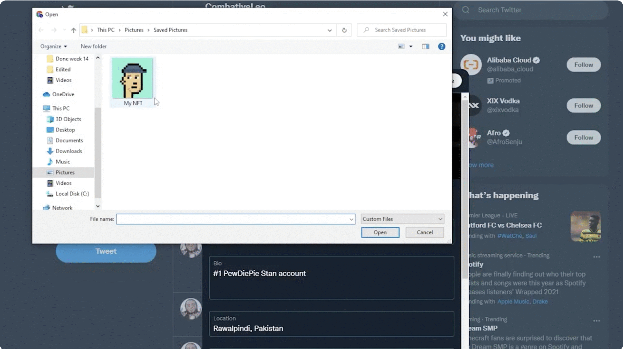How To Use An NFT As Your Twitter Profile Picture