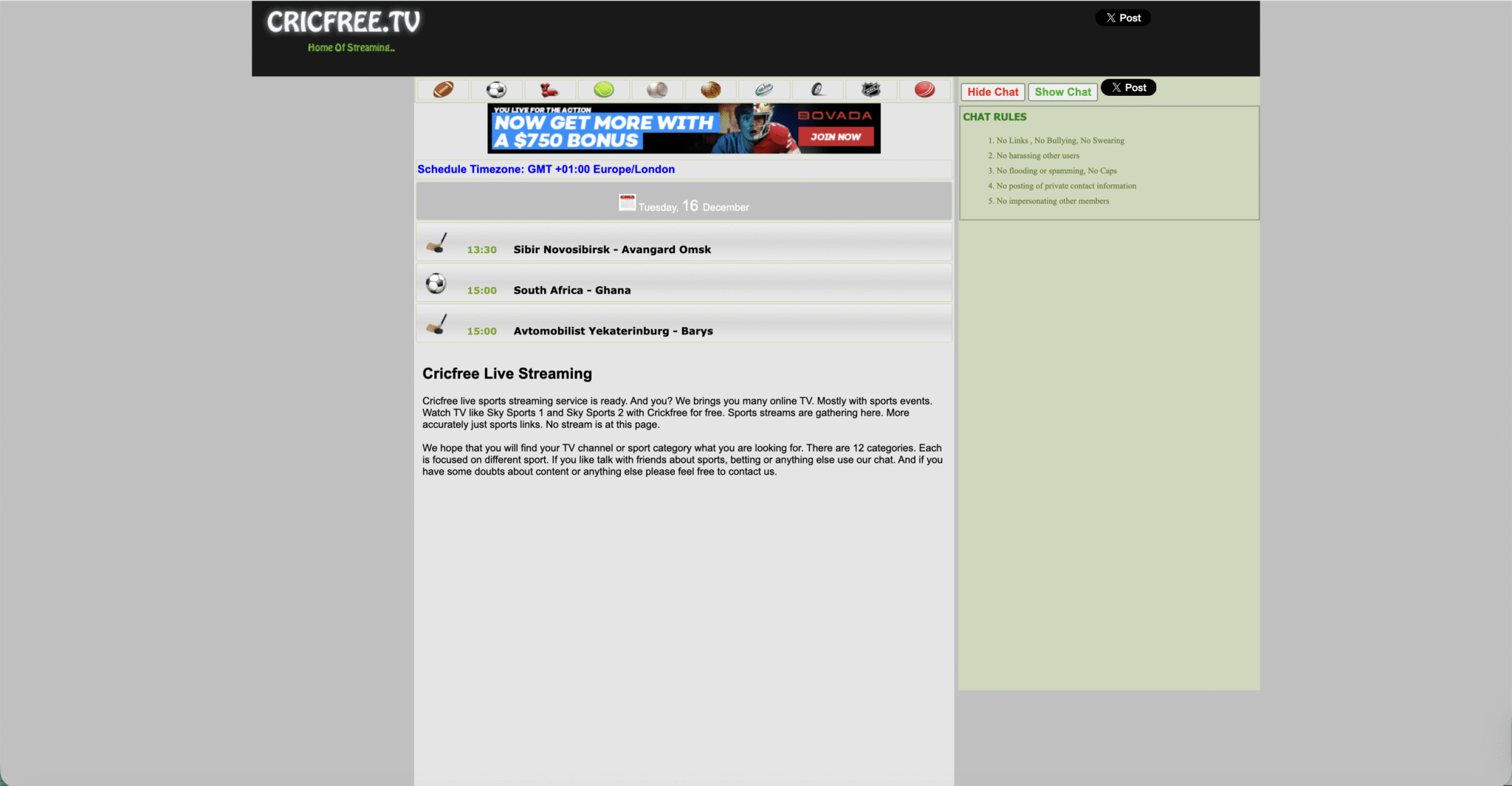 8 Best Buffstream Alternatives To Watch Live Sports