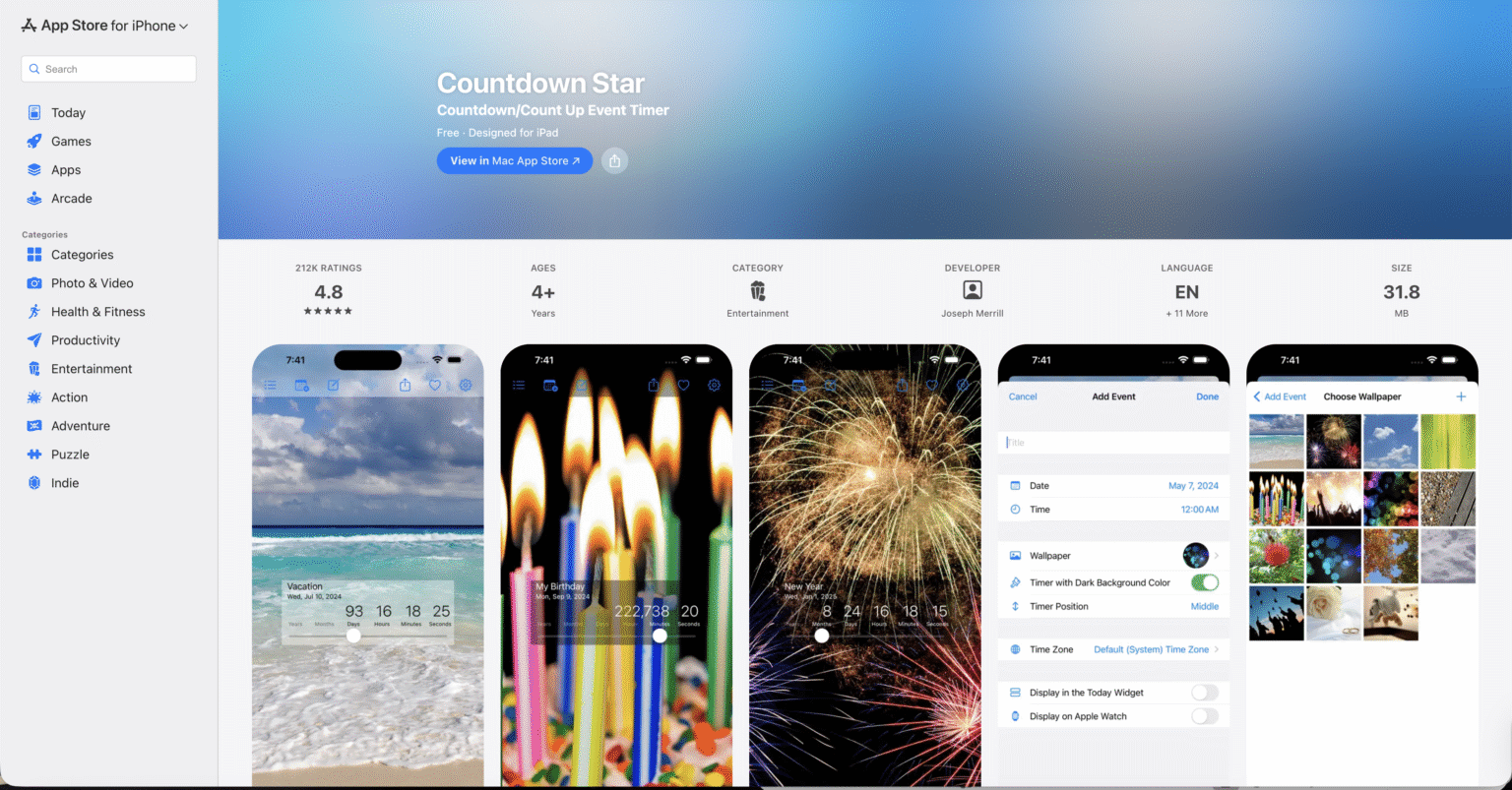 10 Top Countdown Apps To Track Events On iPhone