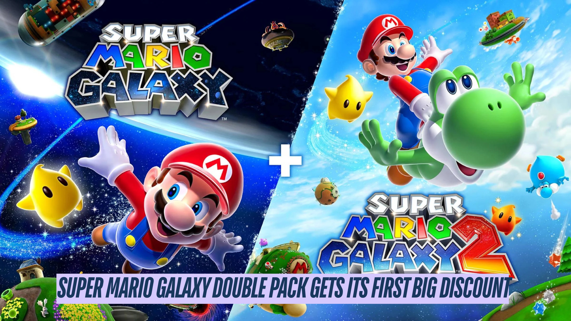 Super Mario Galaxy Double Pack Gets Its First Big Discount
