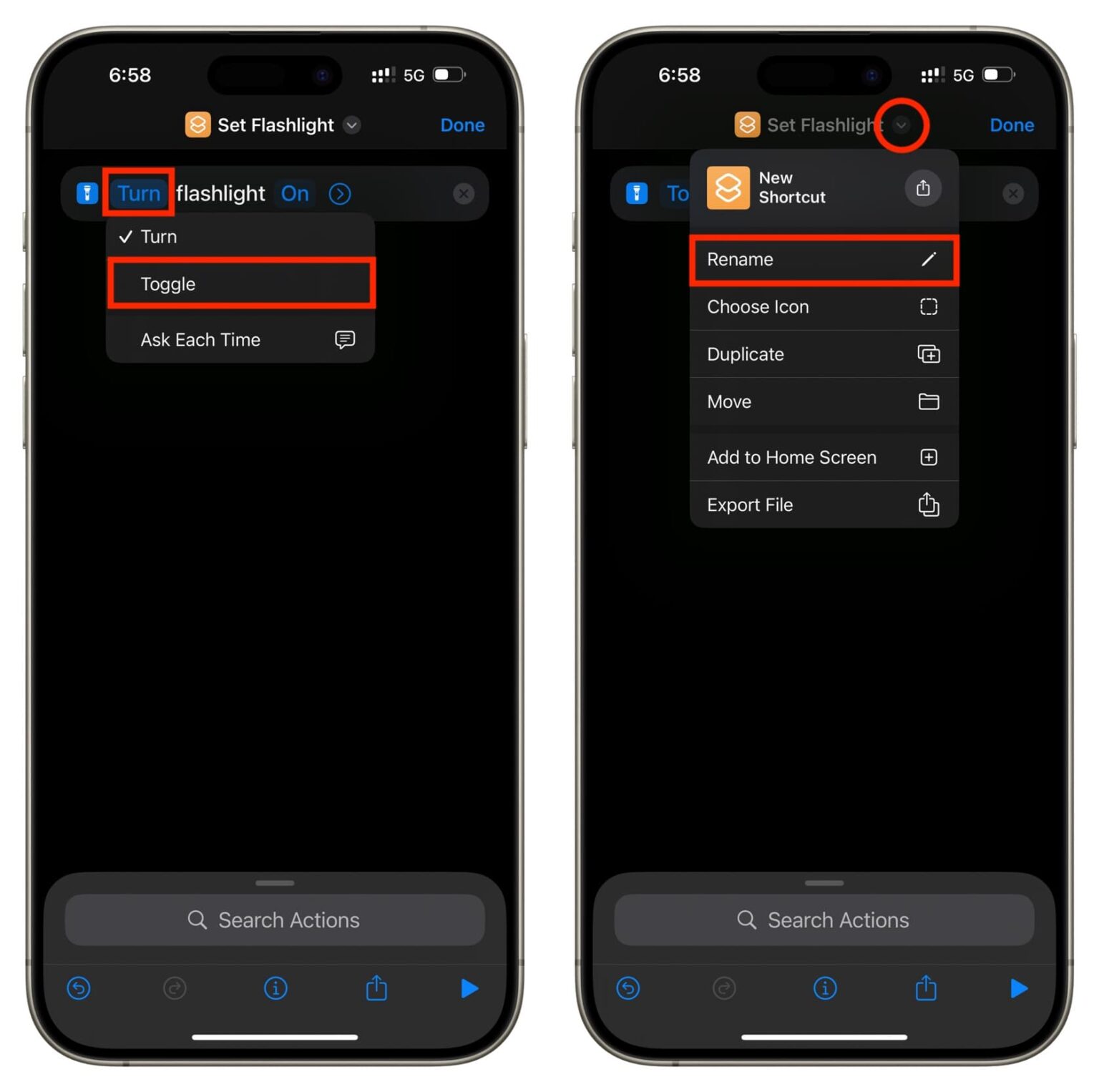 How To Add An iPhone Flashlight Button To The Home Screen