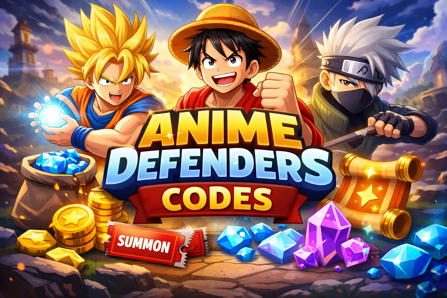 Anime Defenders Codes (Working & Expired)