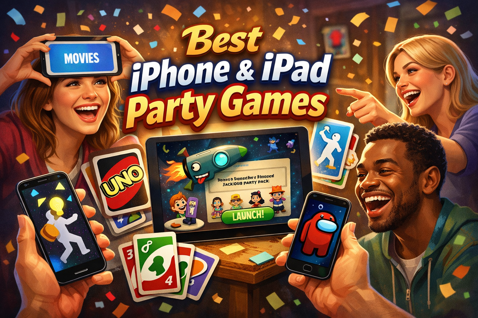 Best iPhone and iPad Party Games