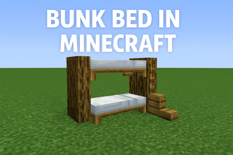 How to Make a Bunk Bed in Minecraft