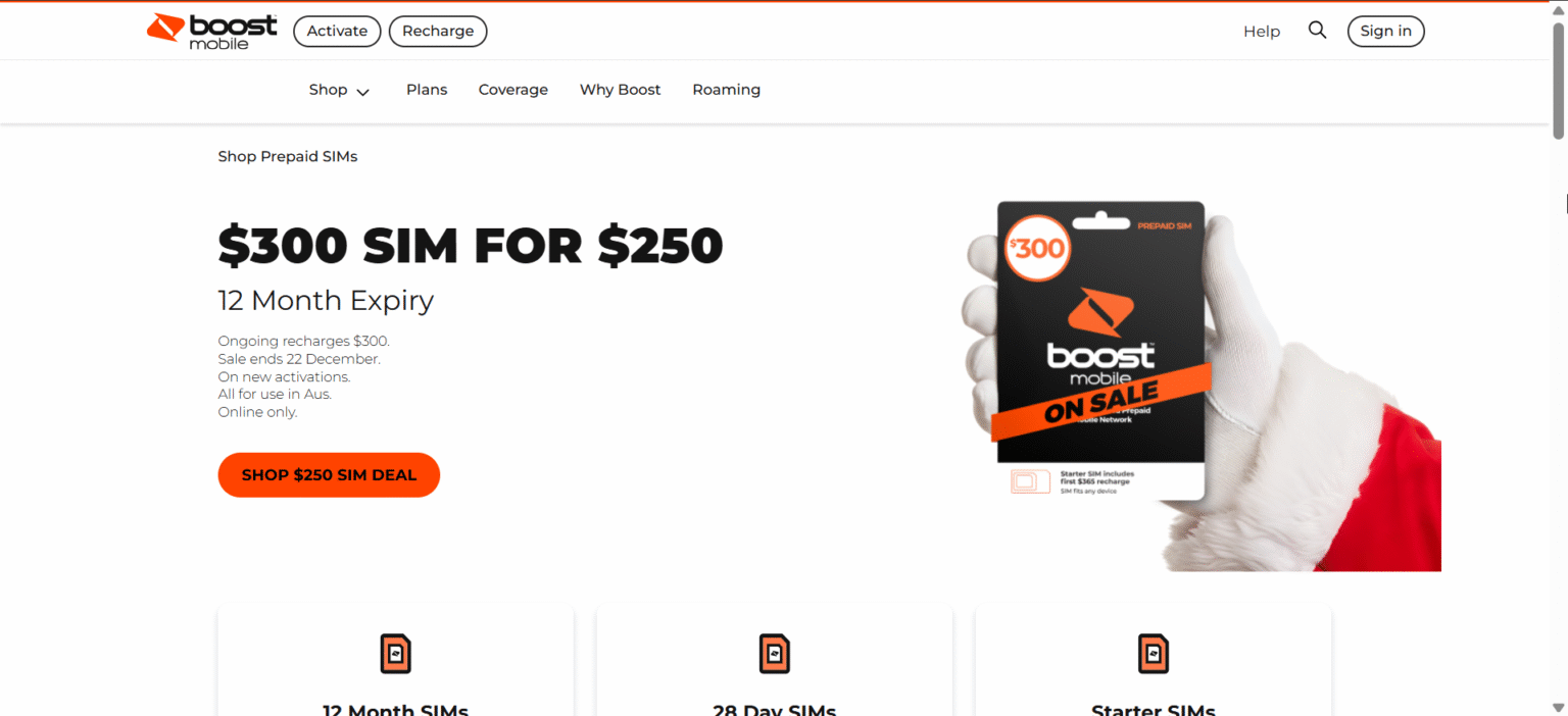 Obtaining a New SIM Card for Boost Mobile
