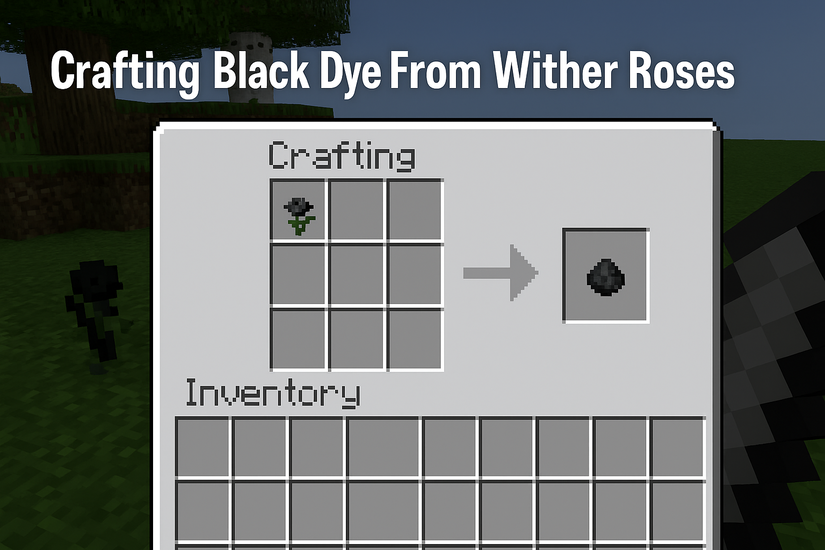 How to Get Black Dye in Minecraft