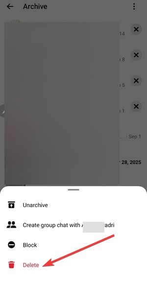 How to Delete Archived Messages in Facebook Messenger
