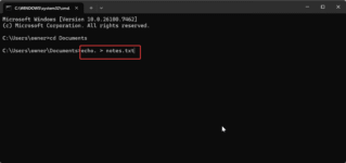 How to Create a File Using Command Prompt on Windows
