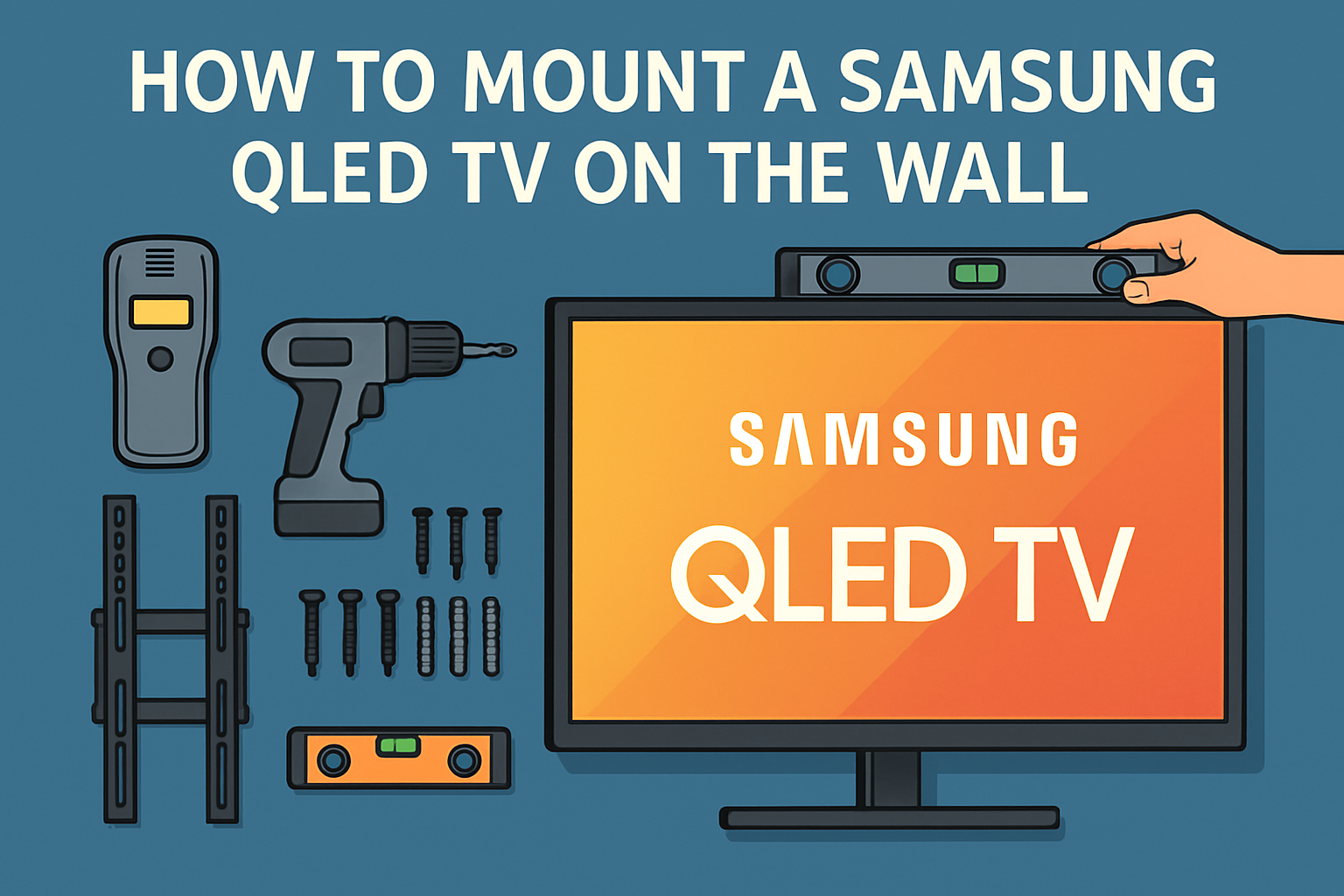 How to Mount a Samsung QLED TV on the Wall